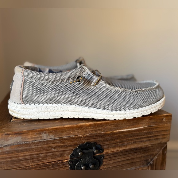 Hey Dude | Shoes | Hey Dude Wally Gray Slip On Shoes Loafers | Poshmark